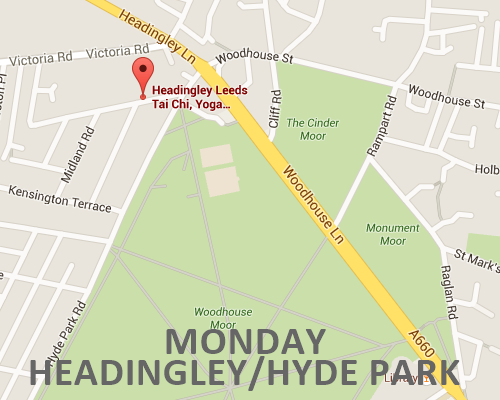 Map Headingley Lishi Leeds Tai Chi Class – Label | Taoist Tai Chi, Yoga ...